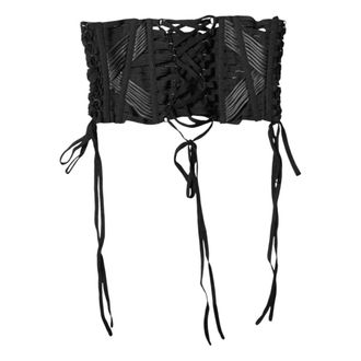 Dolce & Gabbana Femme, Accessoires, Noir, Taille: S Corset Belt