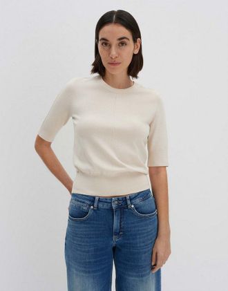 someday Strickpullover TSUMI LINE Slim aus nachhaltigen Viskose-Mix