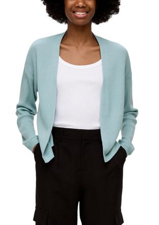 QS by s.Oliver Rippstrick-Cardigan im Loose Fit