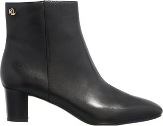 Lauren Ralph Lauren Stiefel - Demi-Boots-Bootie - Gr. 38,5 (EU) - in Schwarz - f&uuml;r Damen