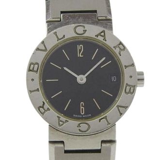 Bulgari Montre Vintage Pre-owned - Femme - Pre-owned - Noir - Taille: ONE Size