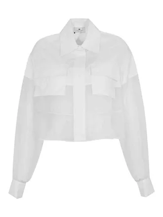 Elisabetta Franchi Chemise - Blanc
