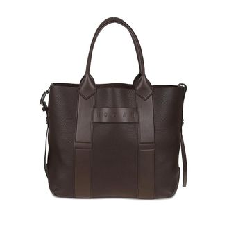 Hogan Leather Panelled Shoulder Bag