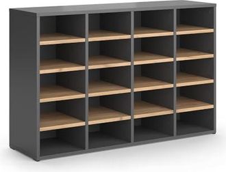 Vicco Armoire &agrave; chaussures Lysander, Ch&ecirc;ne de force dor&eacute;, 104x65.5cm