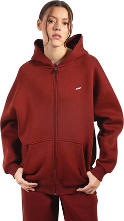 Smilodox Zip Hoodie Damen Lyanna, Kapuzenjacke mit Rei&szlig;verschluss, weichem Material und Seitentaschen, dezentes Logo, Hochwertige Verarbeitung, L&auml;ssiger Allrou