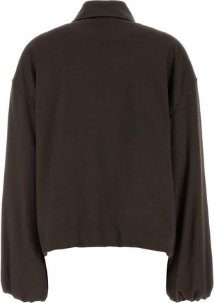 Loewe Wool-Blend Jacket - Brown