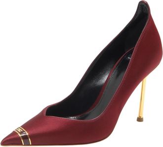 Elisabetta Franchi Femme, Chaussures, Rouge, Taille: 39 EU Escarpins &agrave; Talon Sculpt&eacute;