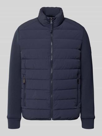 Roy Robson Regular Fit Steppjacke mit Stehkragen und Rei&szlig;verschluss