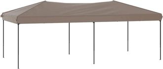 vidaXL Tente de réception pliable Taupe 3x6 m - Vidaxl