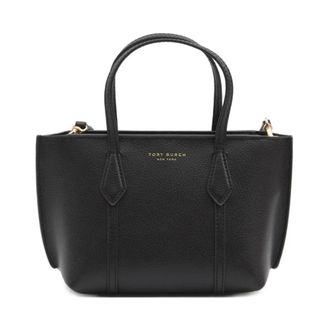 Tory Burch Schwarze Leder Tote Tasche - - Bags - Damen - Schwarzk - ONE SIZE