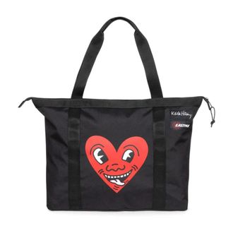 Eastpak X Keith Haring Travel Tote - - Bags - Damen - Schwarzk - ONE SIZE
