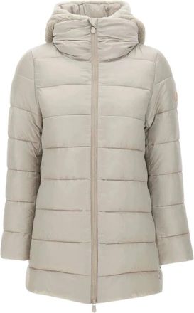 Save The Duck Femme, Manteaux, Beige, Taille: 50 FR Matilda Puffer Jacket