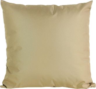 JACK 50x50cm Outdoor Lounge Kissen Dekokissen inkl. XXL-Füllung Wasserabweisend Sitzkissen Garten Stuhl Lotus Effekt, Farbe:Taupe