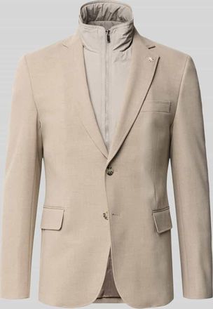 Manuel Ritz Slim Fit Sakko mit Viskose-Anteil