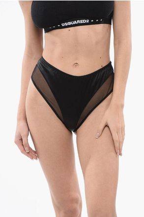 Dolce & Gabbana Silk Slip with Sheer Detailing size S