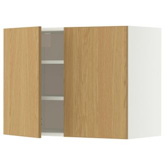 IKEA METOD Wandschrank mit B&ouml;den und 2 T&uuml;ren
