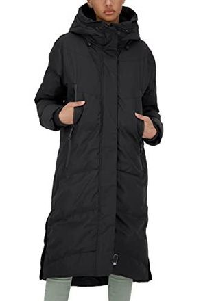 Alife And Kickin Alife & Kickin Junaak A Coat Manteau dhiver pour Femme-Doublure Chaude-XS à XXL, Moonless