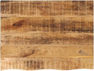 vidaXL Dessus de table 90x60x2,5 cm bord vif bois massif manguier brut Vidaxl