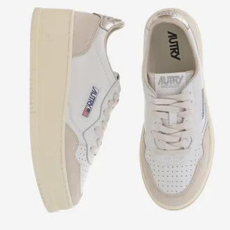 Autry Womens Sneakers Medalist Platform Low Leather Multicolour Cow Trainers