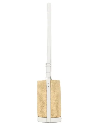 Michael Michael Kors Womens Townsend Shoulder Bag Ivory Polypropylene