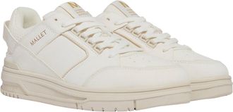 Mallet Footwear Compton Sneaker für Damen, Leder (Weiß)