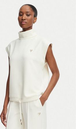 Guess Sweatshirt V6YQ18 K4318 Creme Regular Fit