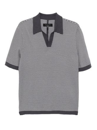 Rag & Bone polo Harvey - Gris
