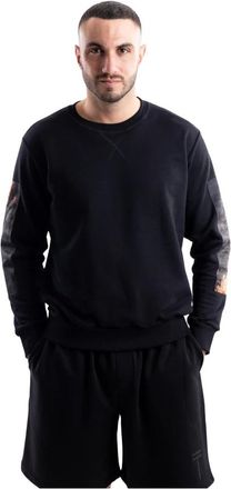 Bastille Homme, Sweatshirts et sweats &agrave; capuche, Noir, Taille: L Crewneck SweaT-shirt