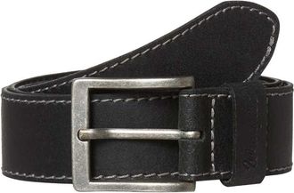 Wrangler Herren Stitched Belt, Schwarz (Black), 105