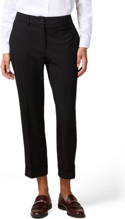 Oltre Hose aus Scuba-Kreppstoff Schwarz 40 Autum Winter 24