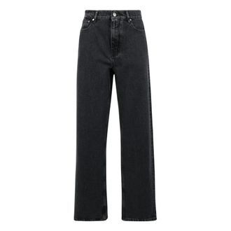 Jil Sander Gerades Jeans - - Jeans - Damen - Schwarzk - XL