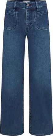 Frame Denim Femme, Jeans, Bleu, Taille: W27 Le Slim Palazzo Modernist Pocket Jeans