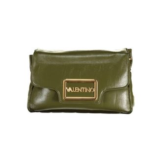 Mario Valentino Mario Valentino Verde Polyurethan Damen Handtasche mit verstellbarem Tragriemen