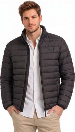 Geographical Norway Steppjacke Hochwertige Outdoorjacke Steppjacke mit Kapuze (1-St) Steppjacke Mit Kapuze Herbst &Uuml;bergangs Jacke
