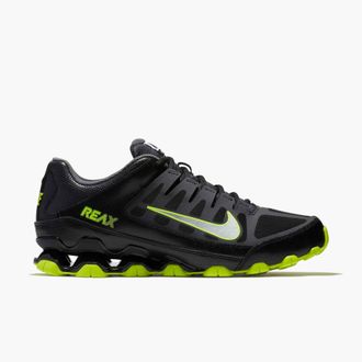 Nike Trainingsschuh NIKE Nike Reax 8 TR, Herren, Gr. 42,5, schwarz, metallic silber, anthrazit, Leder, Synthetik, Textil, Schuhe, Topseller
