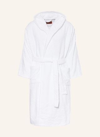 Missoni Missoni Home Bademantel Chalk Mit Kapuze Und Geschenkbox weiss