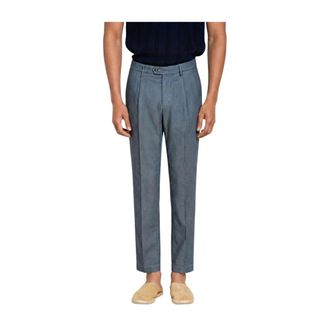 Mason's Homme, Pantalons, Bleu, Taille: 2XL Torino 1 Pinces Flex Chino Pants