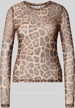 Noisy May Longsleeve im semitransparenten Design Modell JUDITH