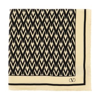 Valentino Garavani Homme, Accessoires, Noir, Taille: ONE Size Toute La V Scarf