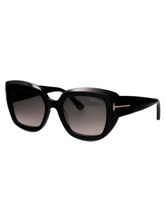 Tom Ford Womens Sunglasses Saltzman Black Acetate