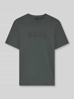 Boss Orange by Hugo Boss Regular Fit T-Shirt aus reiner Baumwolle Modell Te_Logo