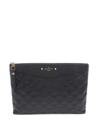 Louis Vuitton pochette Daily monogramm&eacute;e en cuir (2018) - Noir