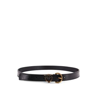 Pinko Pinko, Femme, Accessoires, Noir, Taille: L Leather Belt