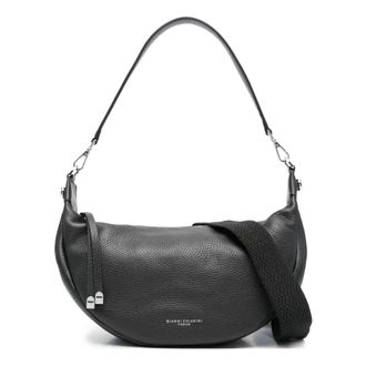 Gianni Chiarini Femme, Sacs, Noir, Taille: ONE Size Sac Bandouli&egrave;re en Cuir Noir Aisha