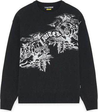 Iuter Iuter, Homme, Sweatshirts et sweats &agrave; capuche, Noir, Taille: XL Paradise Jumper
