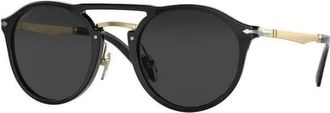 Persol unisex, Accessoires, Noir, Taille: 50 MM Lunettes de soleil Panthos