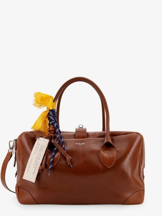 Golden Goose Vita leather handbag with front logo - GOLDEN GOOSE DELUXE BRAND - gender_Woman