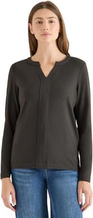 Cecil T-Shirt pour Femme au Look Tunique, Kaki Brut, XXL