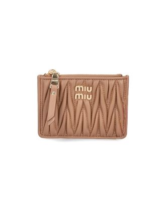Miu Miu Quilted Nappa Card Holder