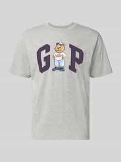 GAP Regular Fit T-Shirt mit Logo-Print